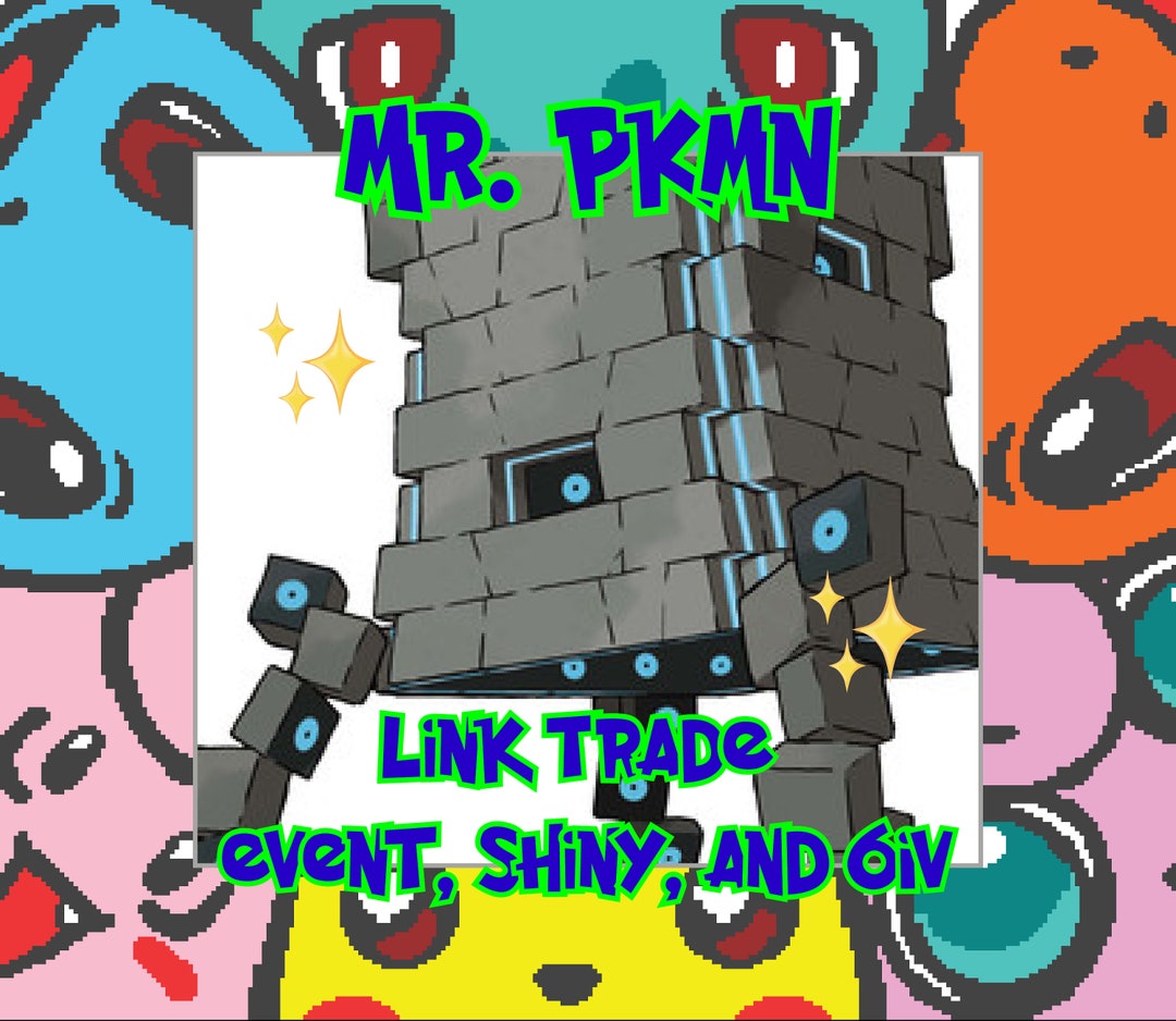 Mrpkmn Pokémon Shiny Stakataka Pokémon Link Trade Shiny Stakataka only ...