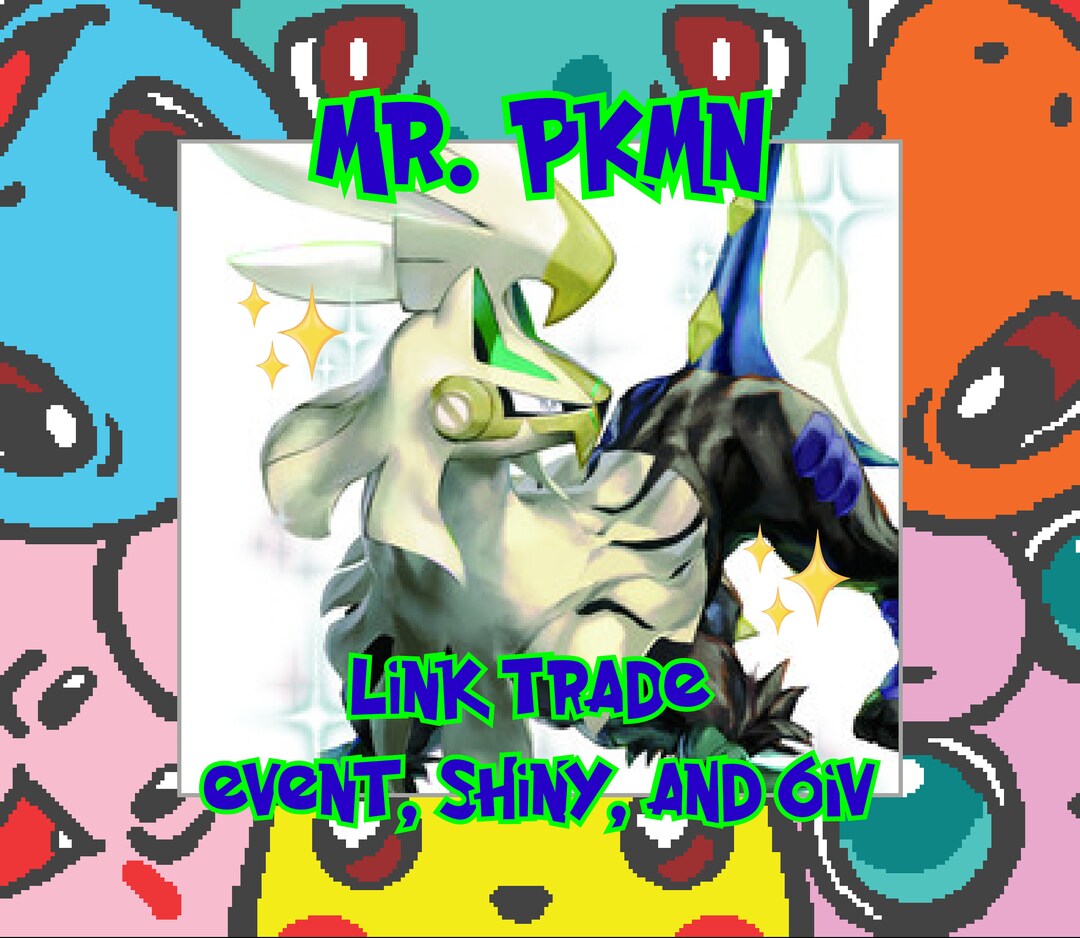 Mrpkmn • Pokémon • Shiny Silvally • Pokémon Link Trade • Pokémon Event ...