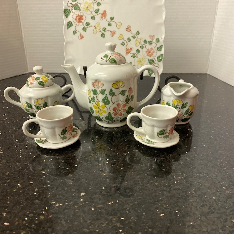 Miniature Tea Sets - Etsy
