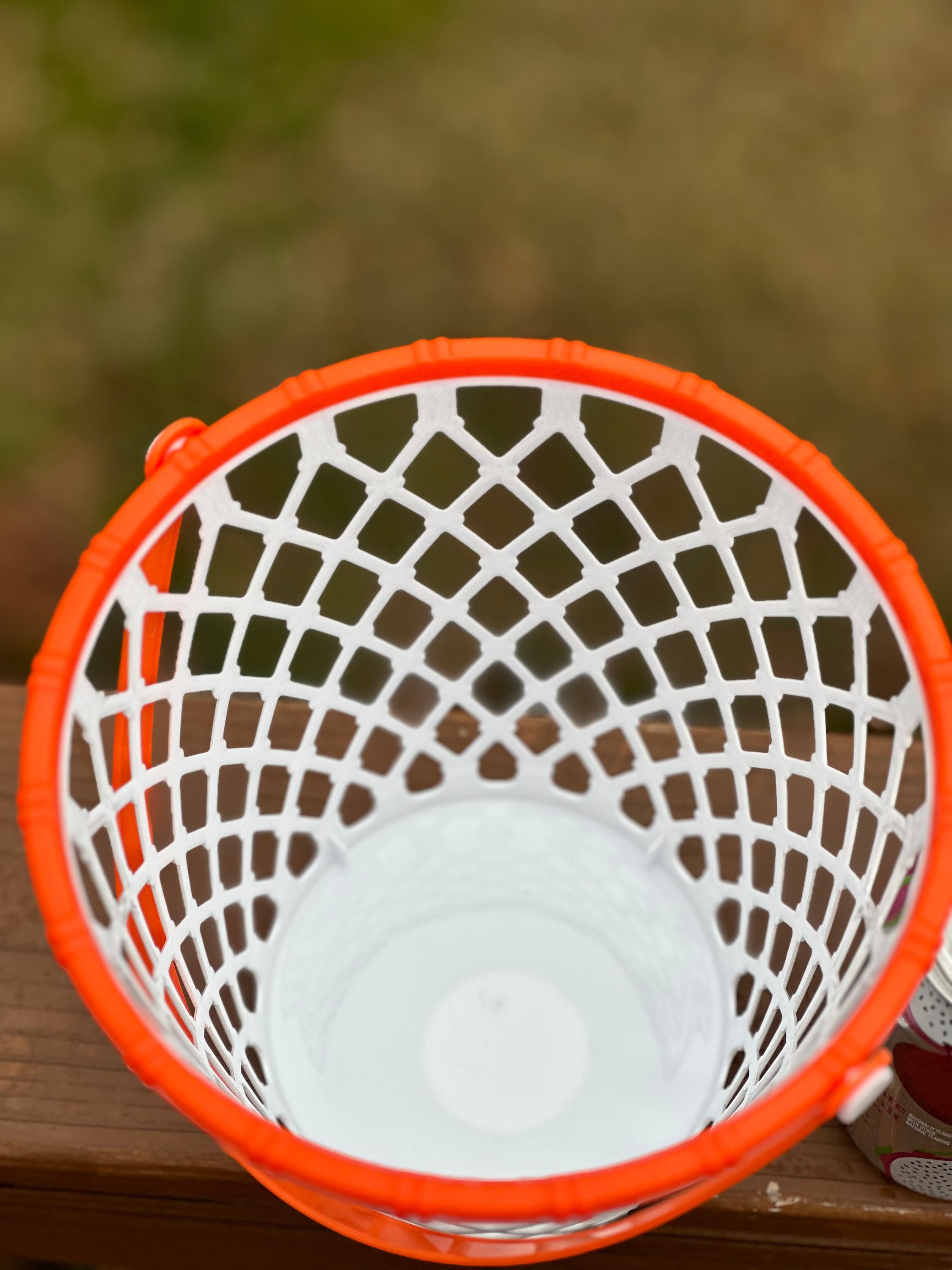 Basketball Hoop Basket With Personalized Keychain - Etsy