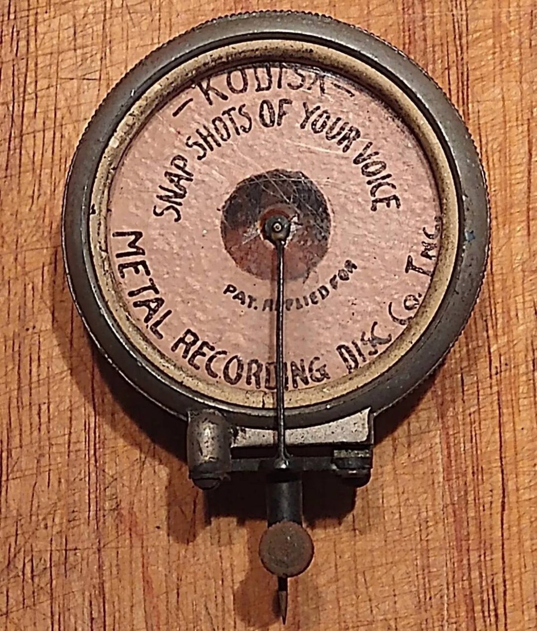 Kodisk Metal Recording Disc Phonograph - Etsy
