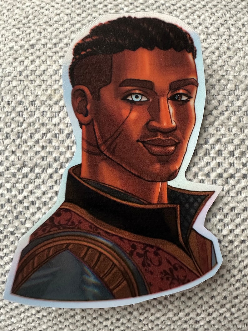 Baldurs Gate 3 Holographic Stickers Decals Astarion Laezel Karlach Gale ...