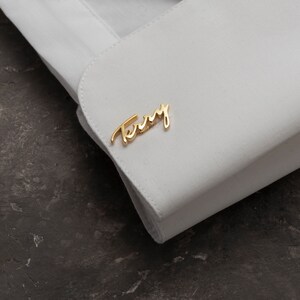 Custom Cursive Name Cufflinks Personalized Cufflinks Groom Wedding ...