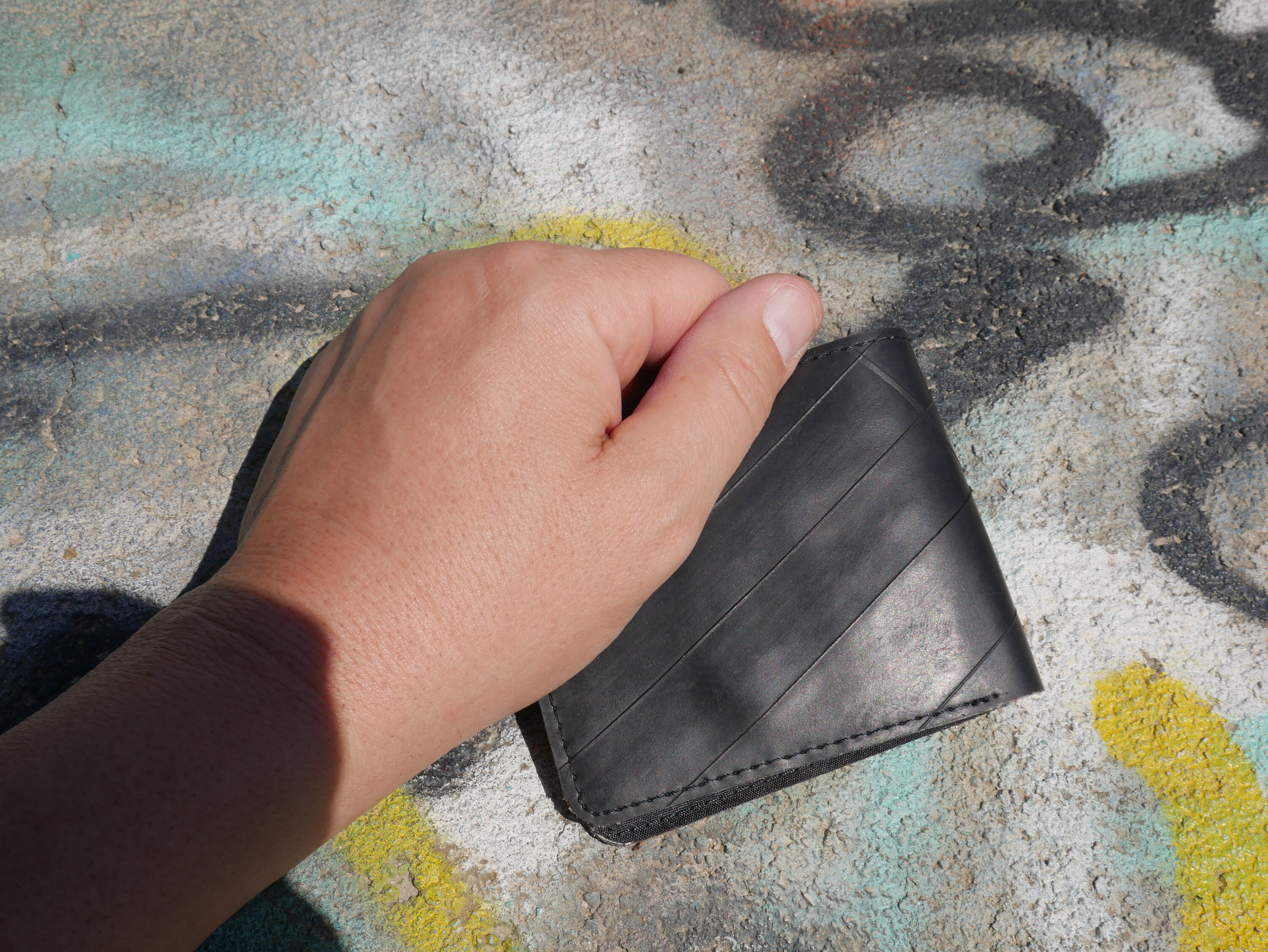 Black Bike-tube Upcycled Wallet - Etsy