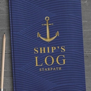 Personalized Captain's Log, Nautical Journal Sailing Diary, Ideal Gift ...
