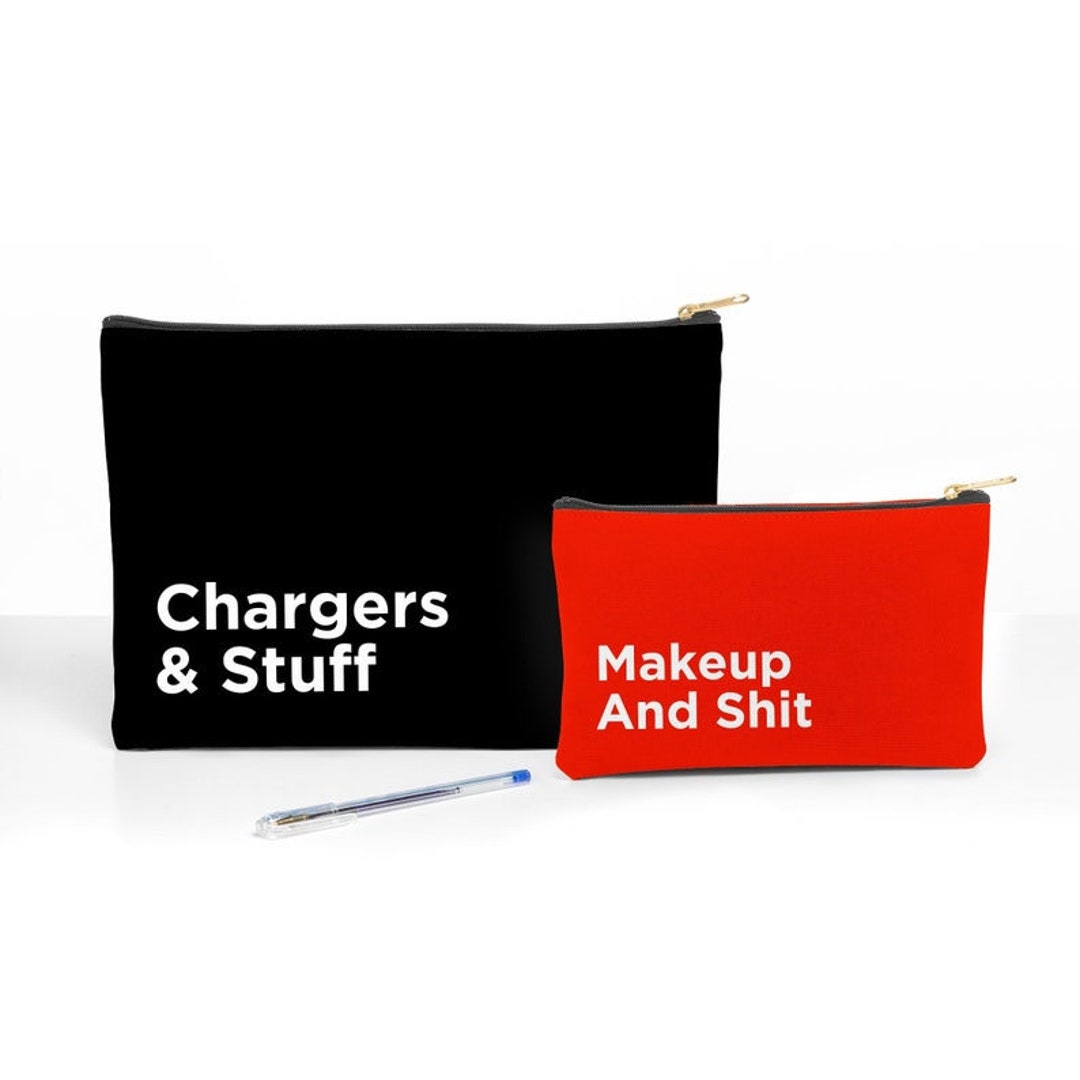 Custom Zipper Pouch, Personalized Travel Accessory, Minimalist ...