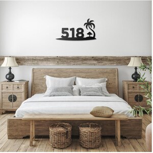 Custom Nautical House Number Sign: Beach Decor Idea, Outside Porch ...