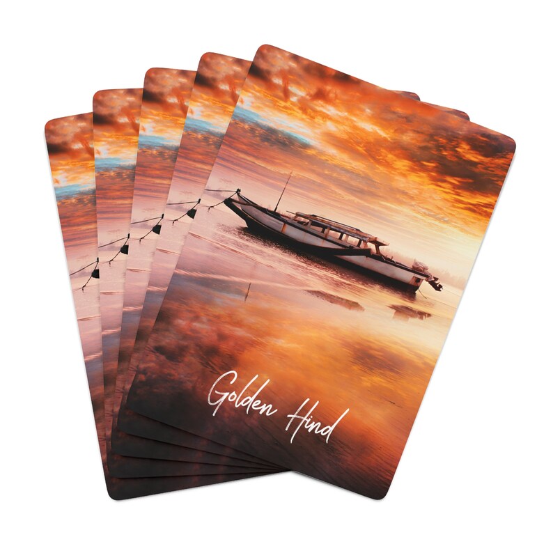 Personalized Boat Names Playing Cards, Lake Memories Deck ...