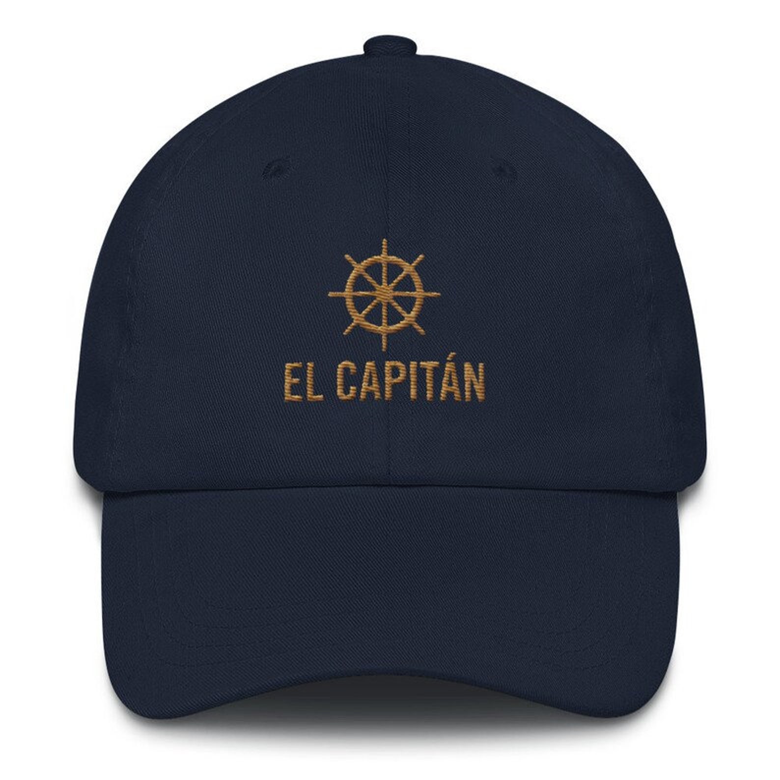 Personalized El Capitan Hat, Custom Gift for Sailors, Established Year ...