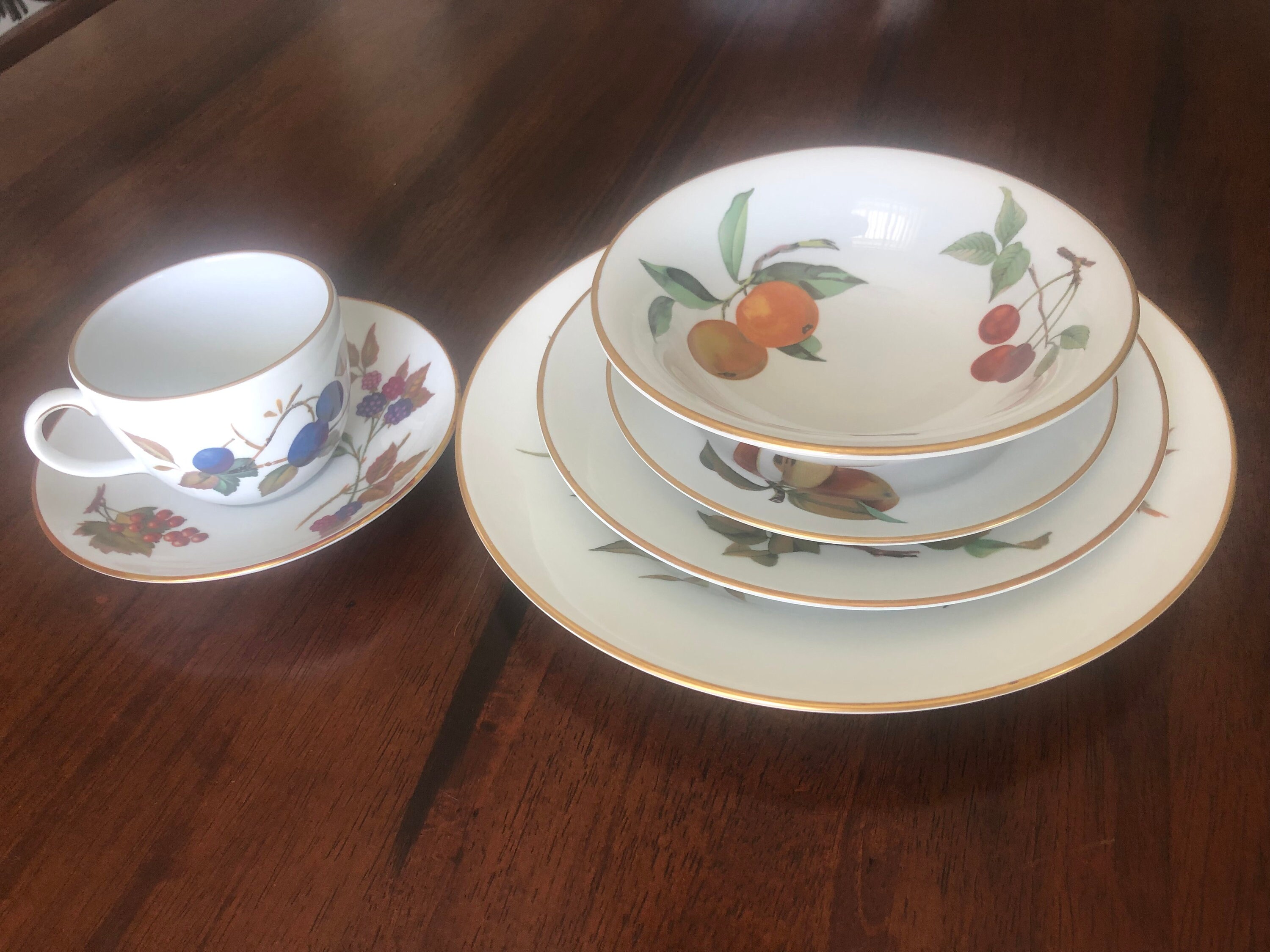 Royal Worcester Fine China Set - Etsy
