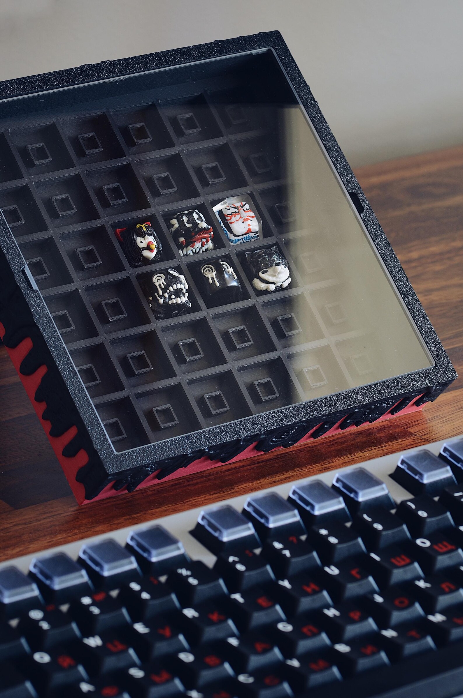 ANOMALY 6x6 [36 Slot] Artisan Keycap Box (without Stem Guides) - Etsy