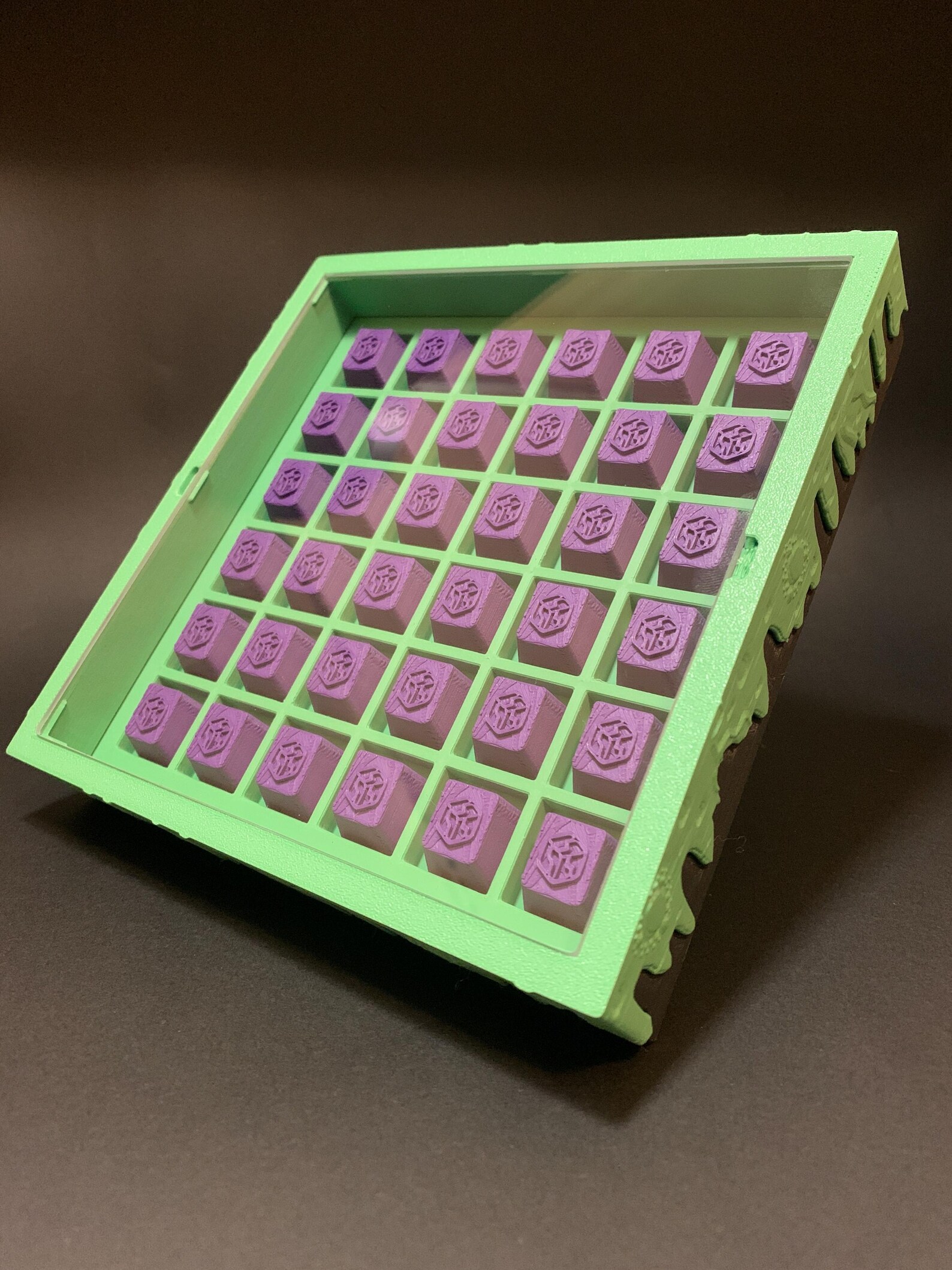 ANOMALY 6x6 [36 Slot] Artisan Keycap Box (without Stem Guides) - Etsy