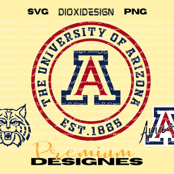 University of Arizona Wildcat Svg - Etsy