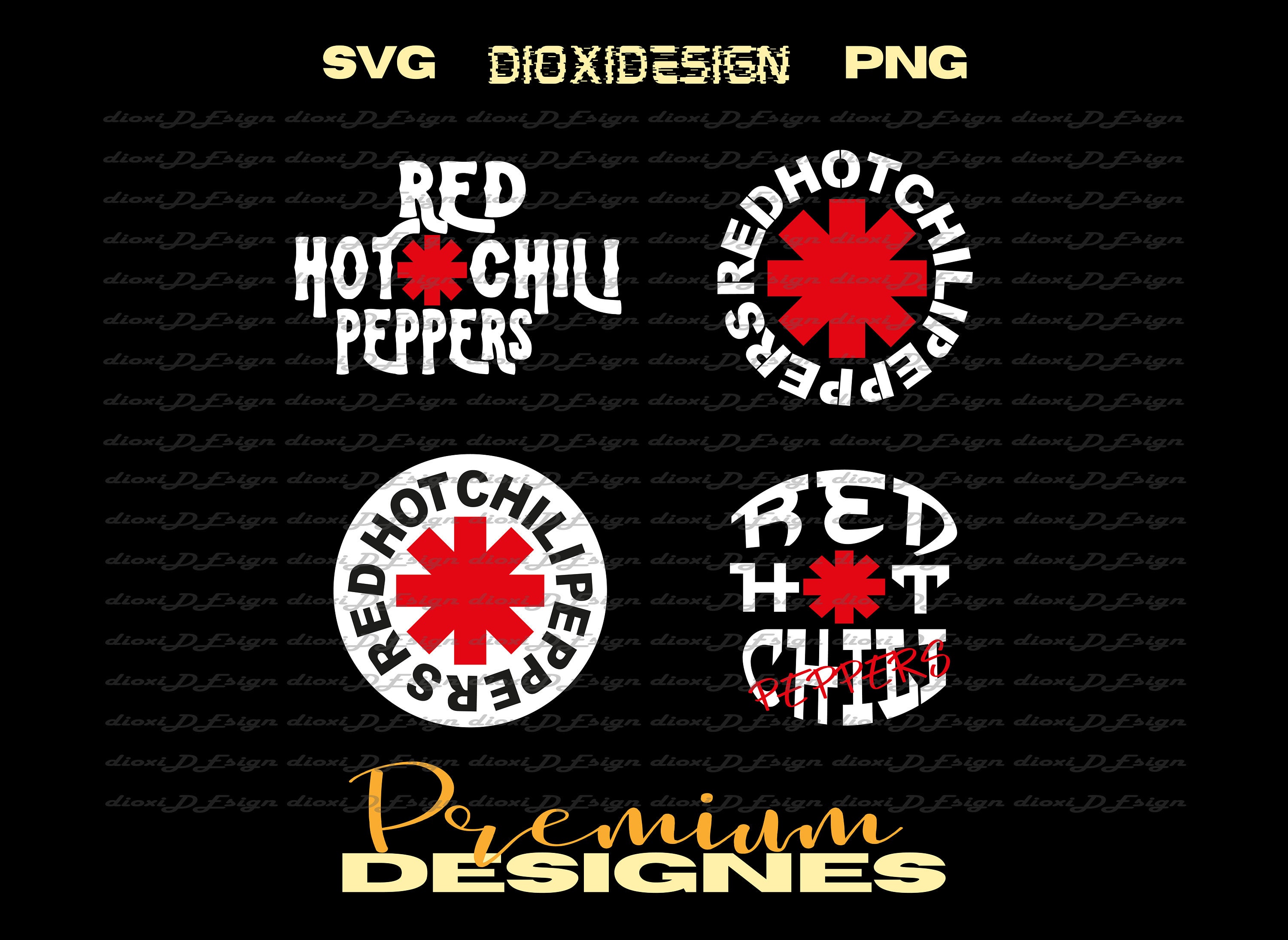 Red Hot Chili Peppers Logo Wallpaper