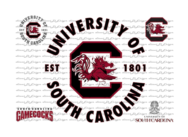 University of South Carolina Svg - Etsy
