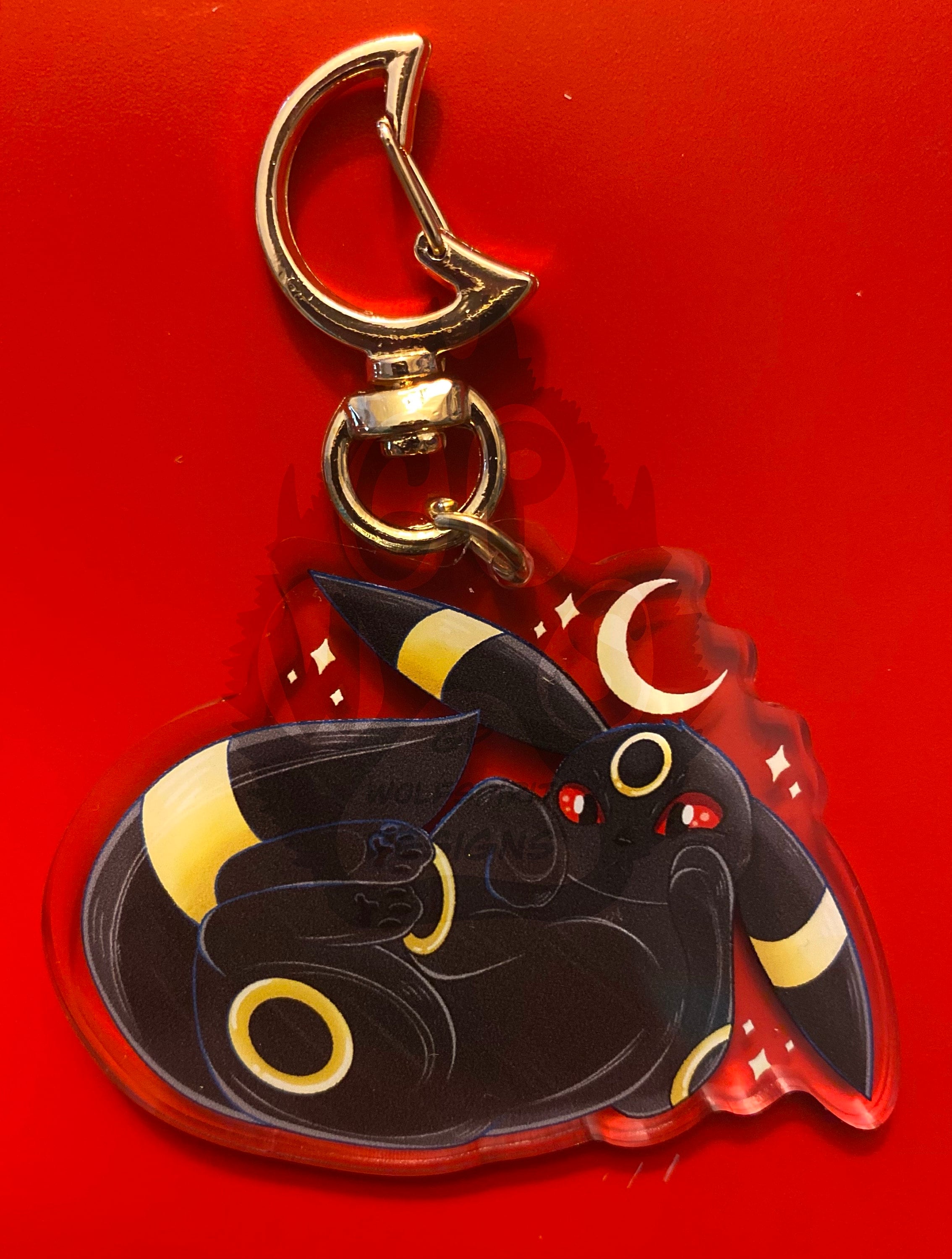 Umbreon Loaf Pokémon eevee Evolution Keychain - Etsy