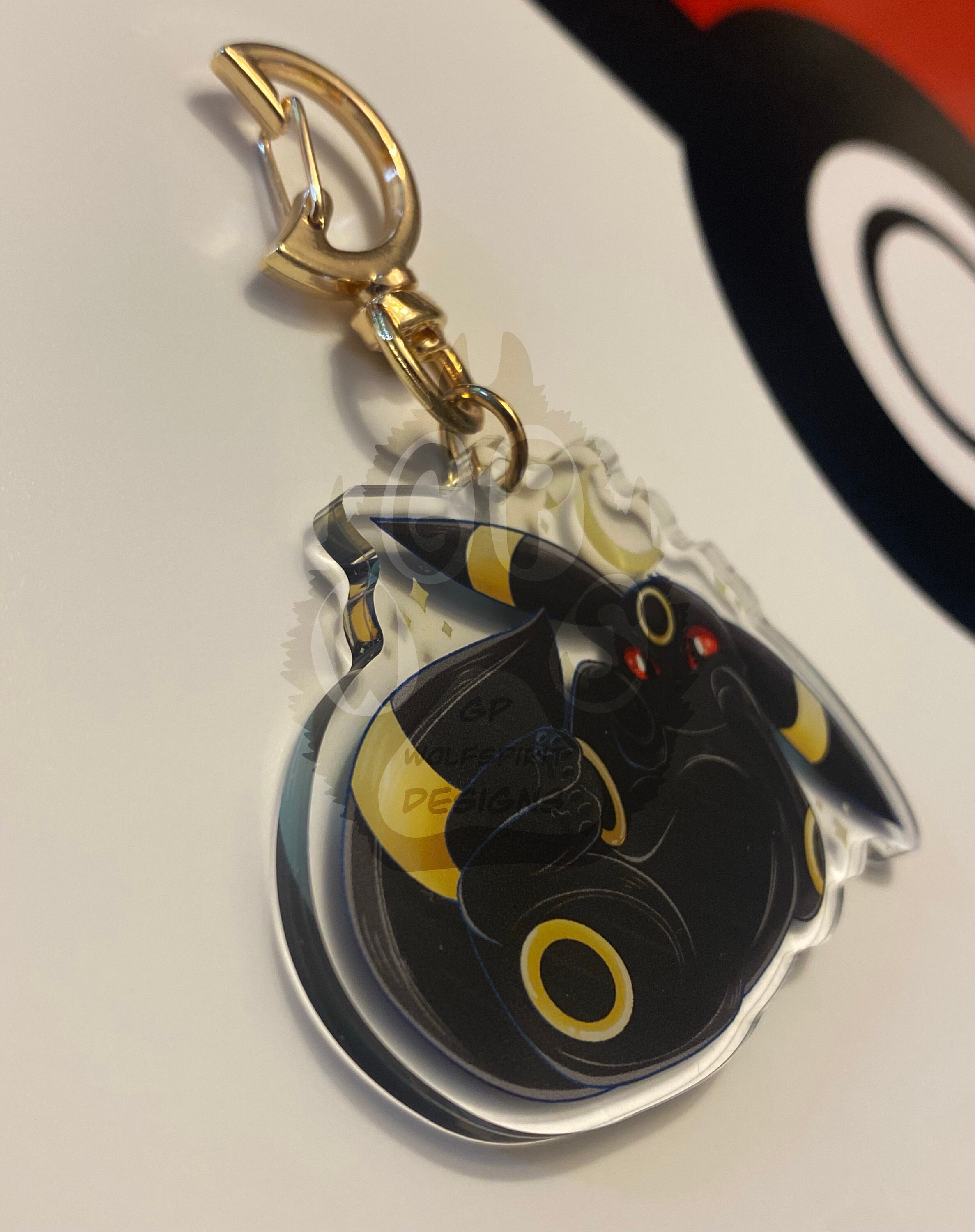 Umbreon Loaf Pokémon eevee Evolution Keychain - Etsy