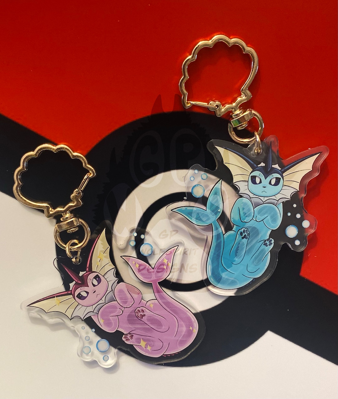 Vaporeon Loaf - Pokémon (eevee Evolution) Keychain - Etsy
