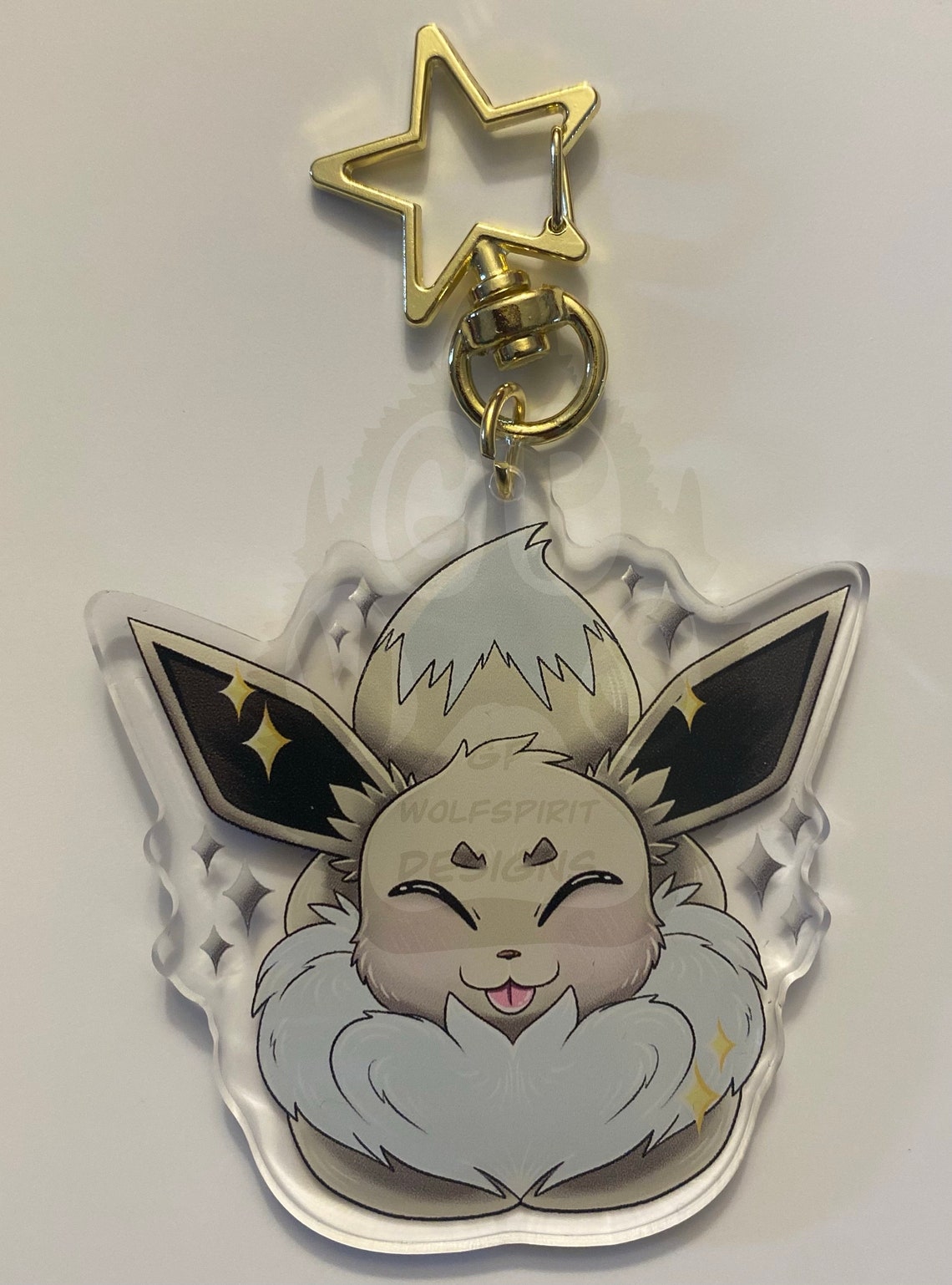 Male Eevee Loaf Pokémon eevee Evolution Keychain - Etsy