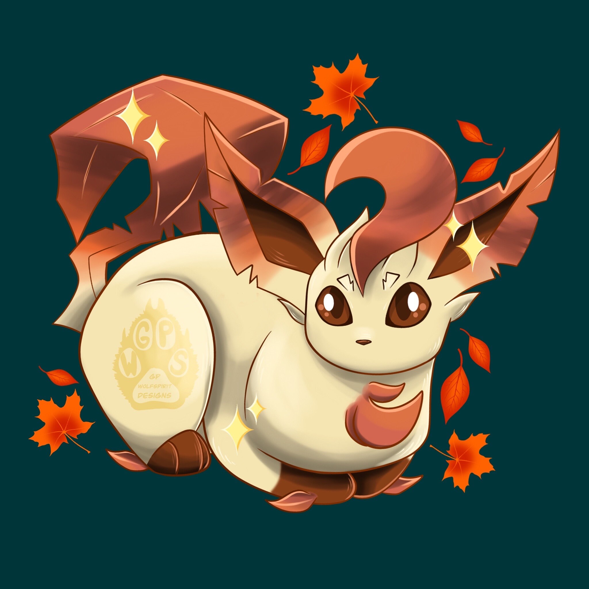 Leafeon Loaf Pokémon eevee Evolution Keychain - Etsy