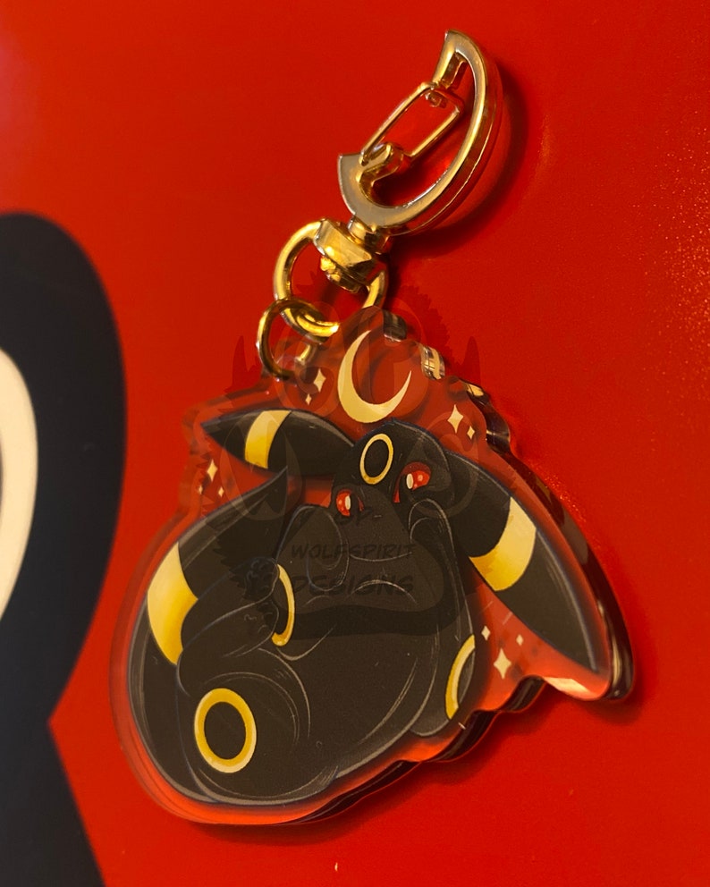 Umbreon Loaf Pokémon eevee Evolution Keychain - Etsy