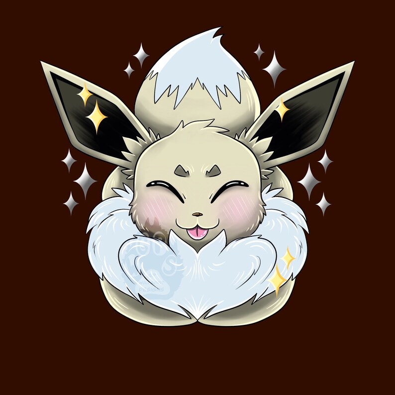 Male Eevee Loaf Pokémon eevee Evolution Keychain - Etsy