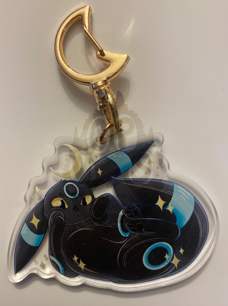 Umbreon Loaf - Pokémon (eevee Evolution) Keychain - Etsy
