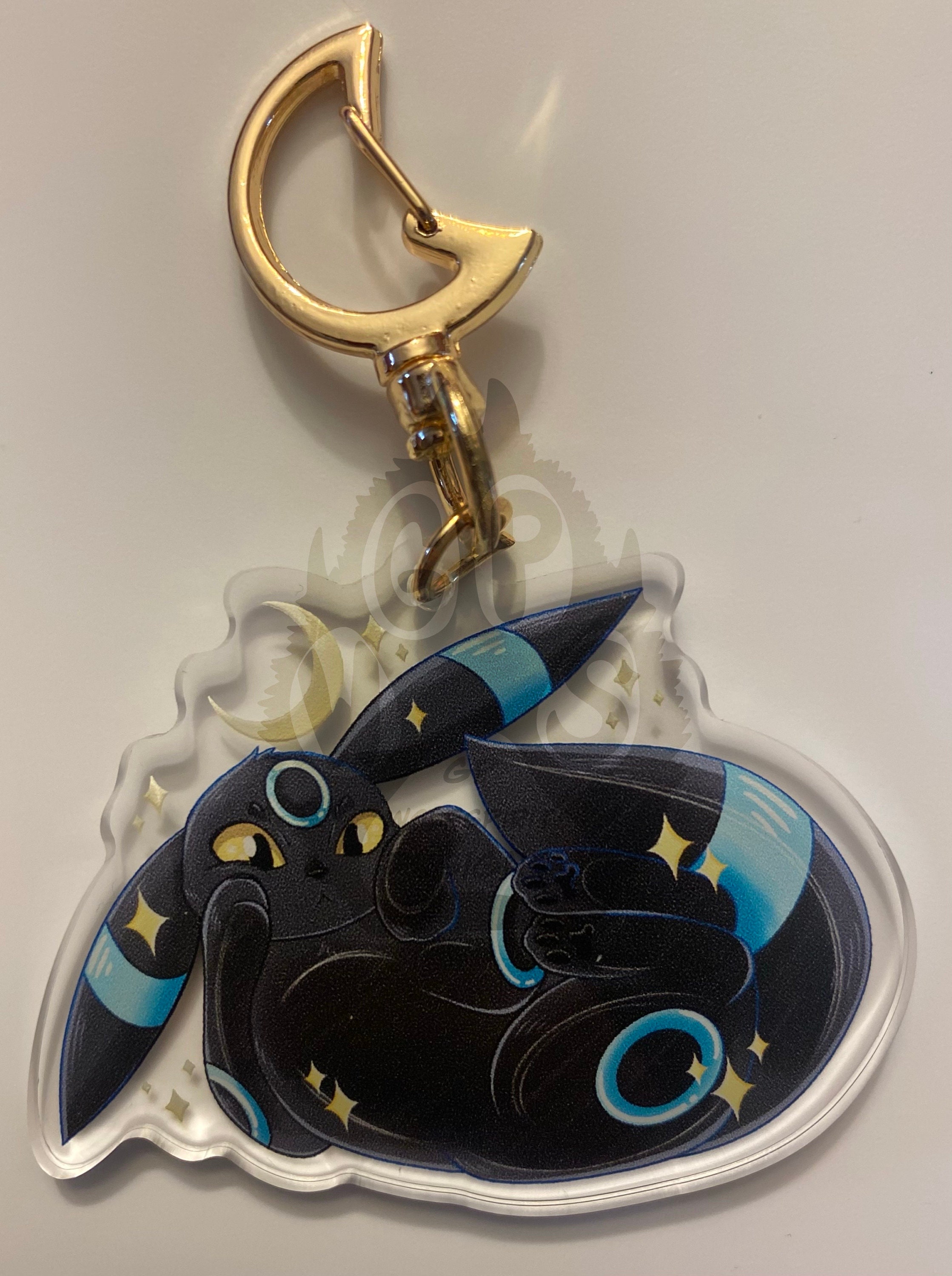 Umbreon Loaf Pokémon eevee Evolution Keychain - Etsy