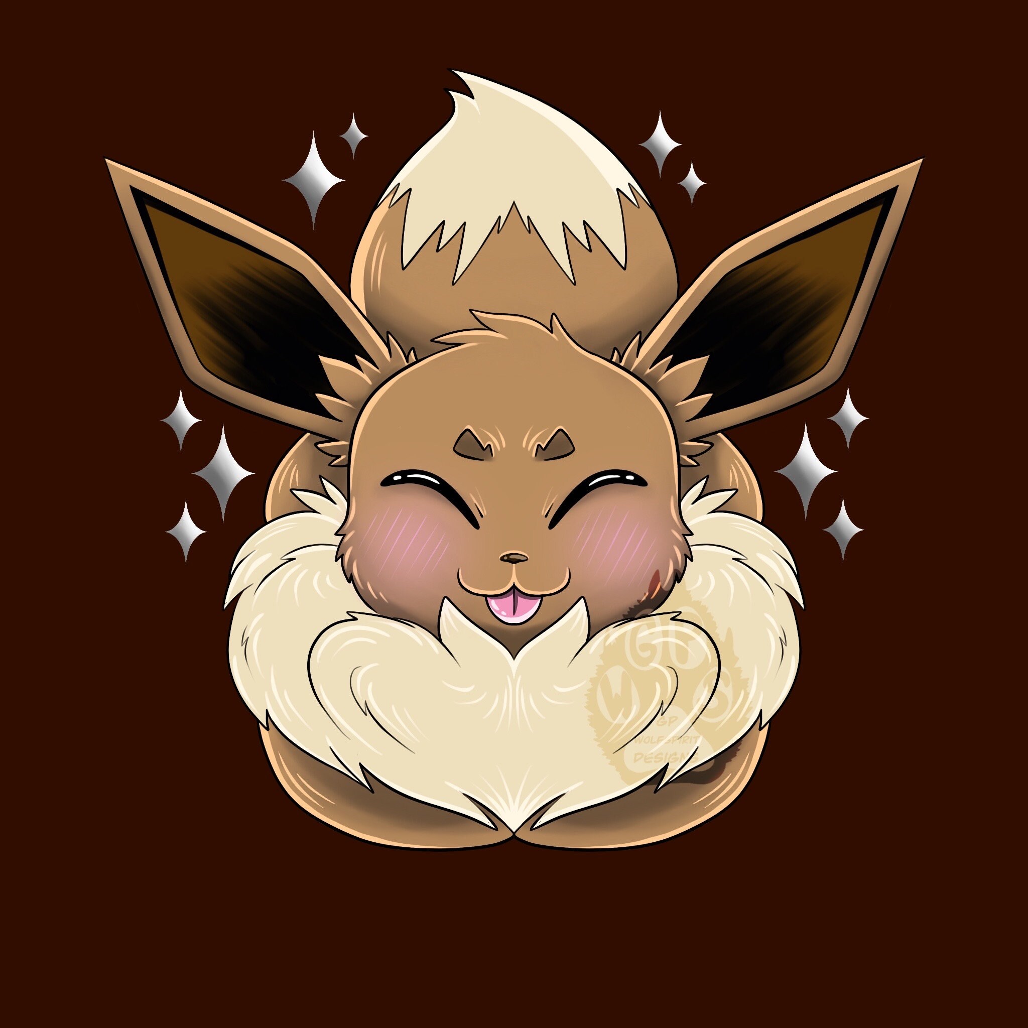 Male Eevee Loaf Pokémon eevee Evolution Keychain - Etsy