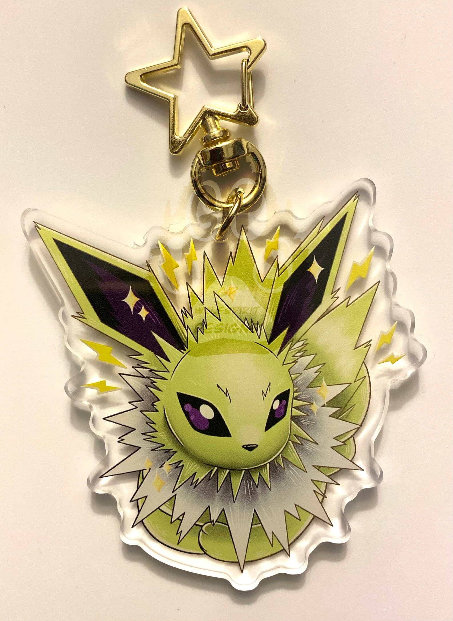 Jolteon Loaf - Pokémon (eevee Evolution) Keychain - Etsy