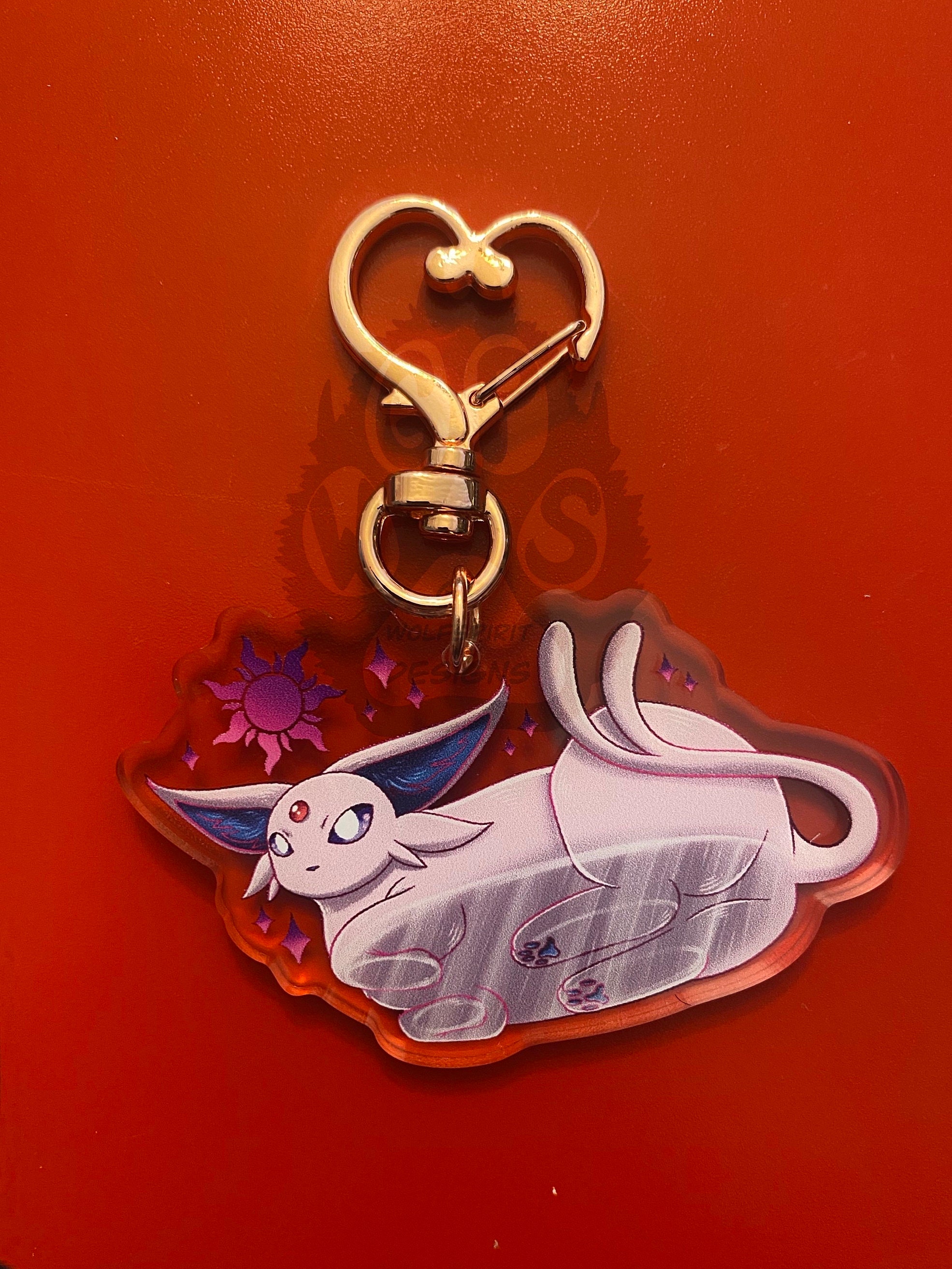 Espeon Loaf - Pokémon (eevee Evolution) Keychain - Etsy