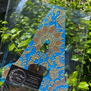 Wooden Henna Letters - Etsy