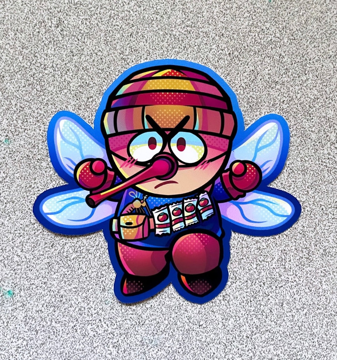 South Park Mosquito Chibi Sticker - Etsy