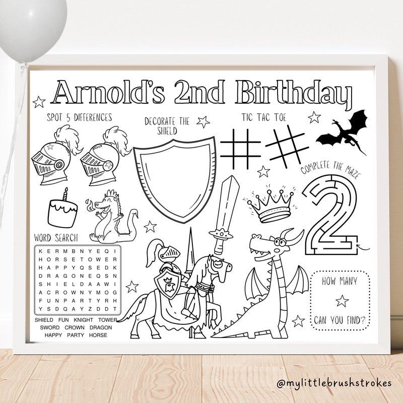 Knight Birthday Favors - Etsy UK