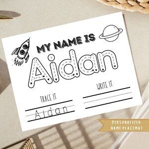 Custom Name Tracing Sheet: Uppercase & Lowercase Practice (digital ...