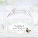 Editable Mallard Duck Gable Box Label: First Birthday Party (digital ...