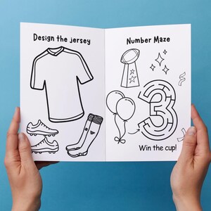 American Football Themed Coloring Pages Booklet | Football Birthday ...