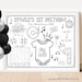 CUSTOMIZABLE Notorious ONE Birthday Activity Sheet | Hip Hop | 90s 80s ...