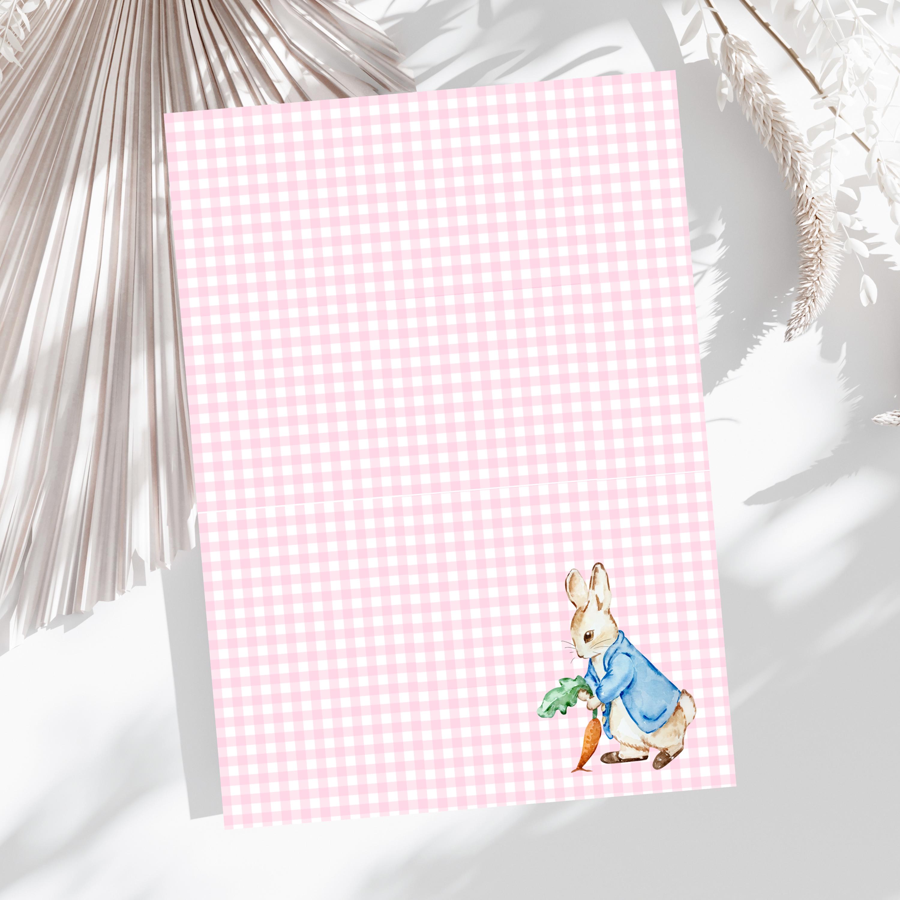 EDITABLE Beatrix Potter Peter Rabbit Birthday Invitation Template ...