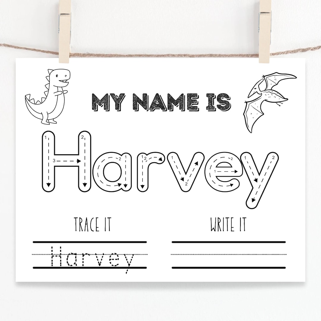 Custom Name Tracing Sheet: Uppercase & Lowercase Practice (digital ...