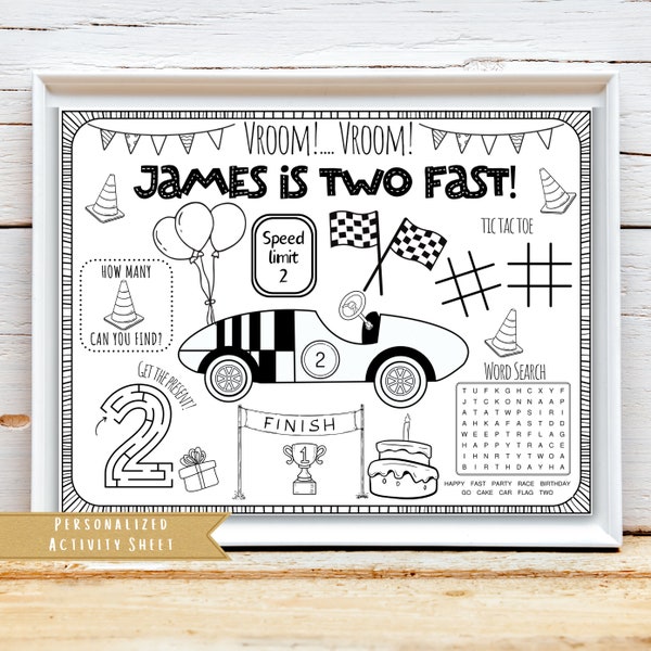 Two Fast Birthday - Etsy