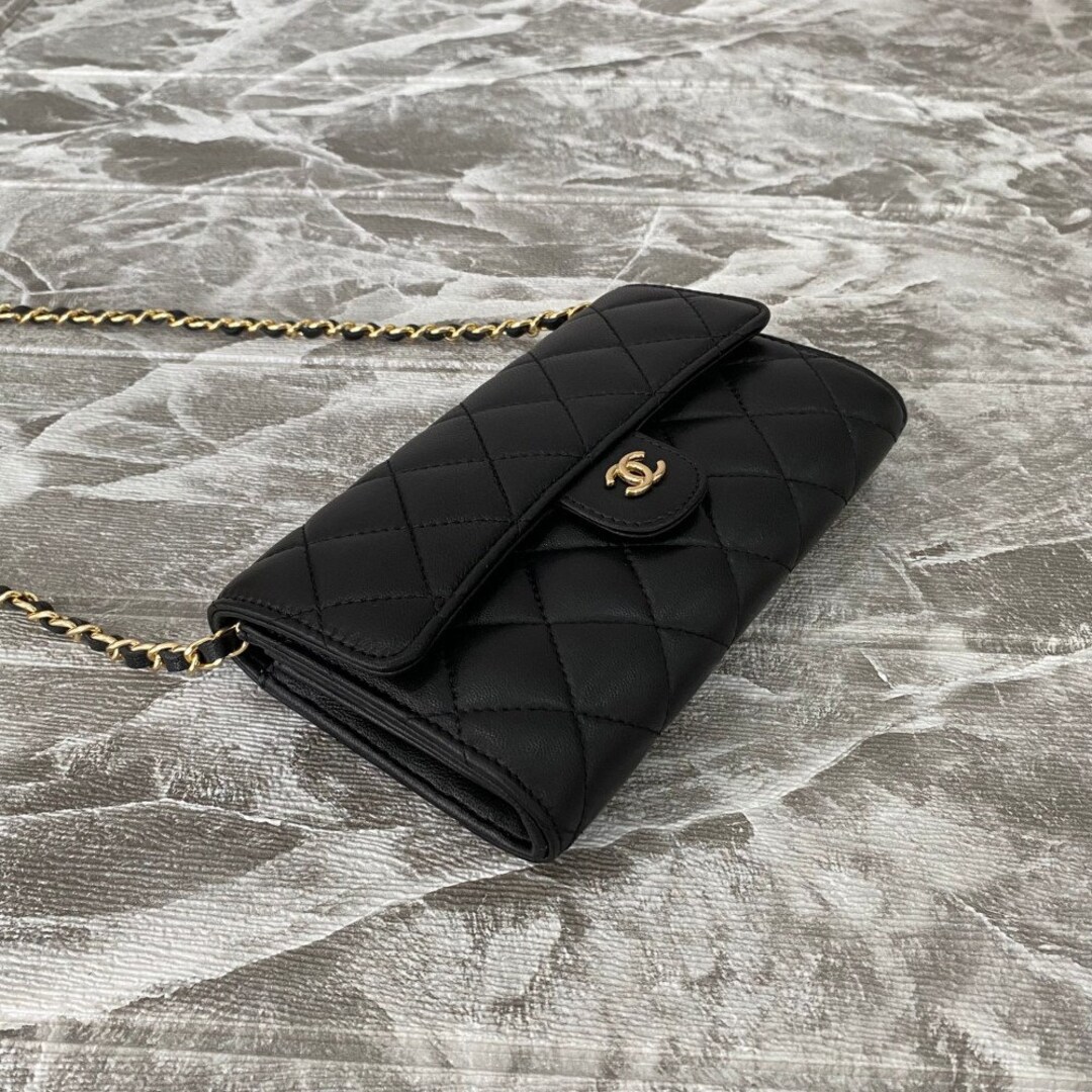 Chanel Long Chain Flap Wallet Classic - Etsy