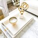 Gold Sculpture Table Top Decor - Etsy