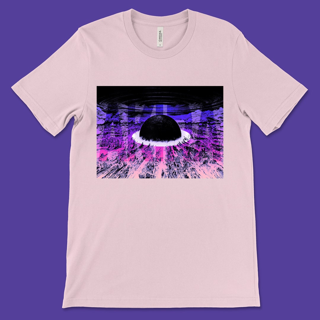 Akira Bomb Shirt Akira Inspired Shirt Neon Color Explosion - Etsy