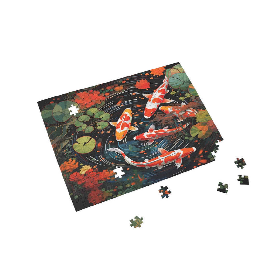 Koi Harmony Puzzle | Jigsaw Puzzle for Adults and Kids | 96/252/500 ...