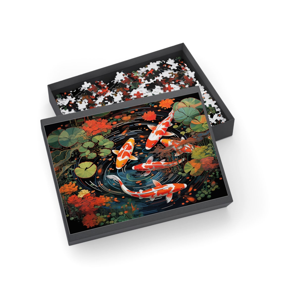 Koi Harmony Puzzle | Jigsaw Puzzle for Adults and Kids | 96/252/500 ...
