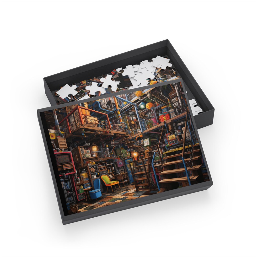 Vintage Curiosities Jigsaw Puzzle - Dive Into Timeless Treasures ...