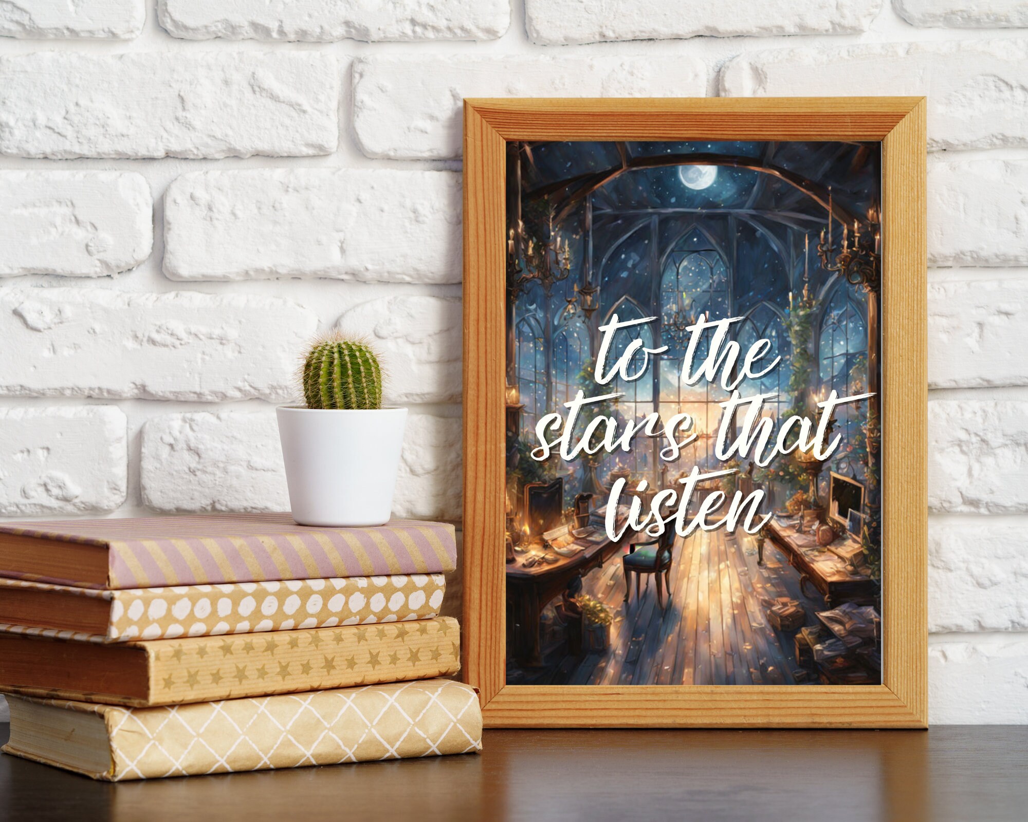 Throne of Glass Let's Rattle the Stars TOG Book Merch Maximalist Wall ...