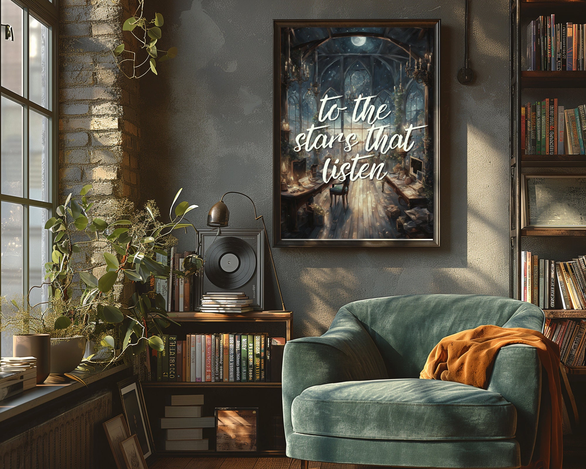 Throne of Glass Let's Rattle the Stars TOG Book Merch Maximalist Wall ...