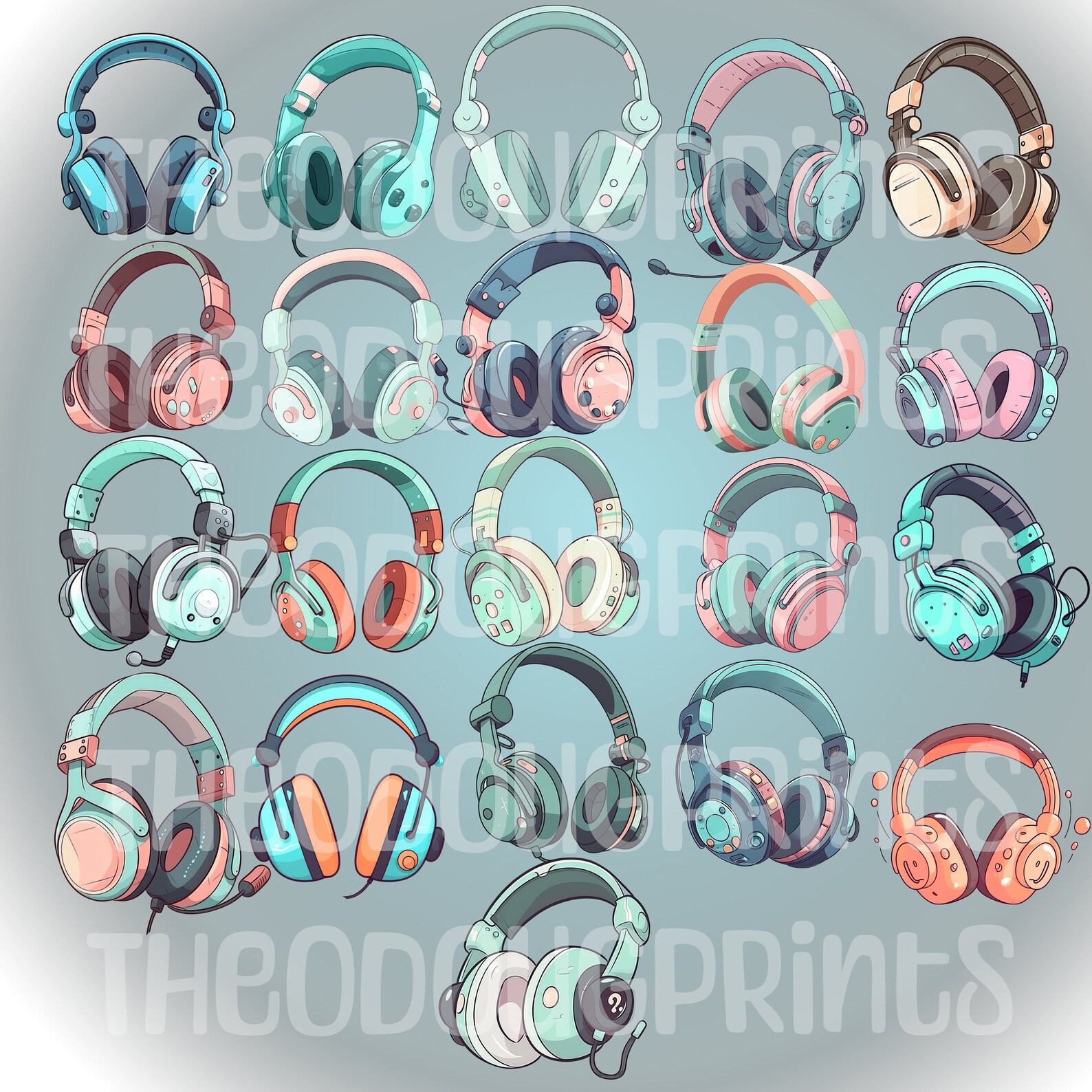 Downloadable Video Game Clip Art Gaming Clipart Gamer Head - Etsy